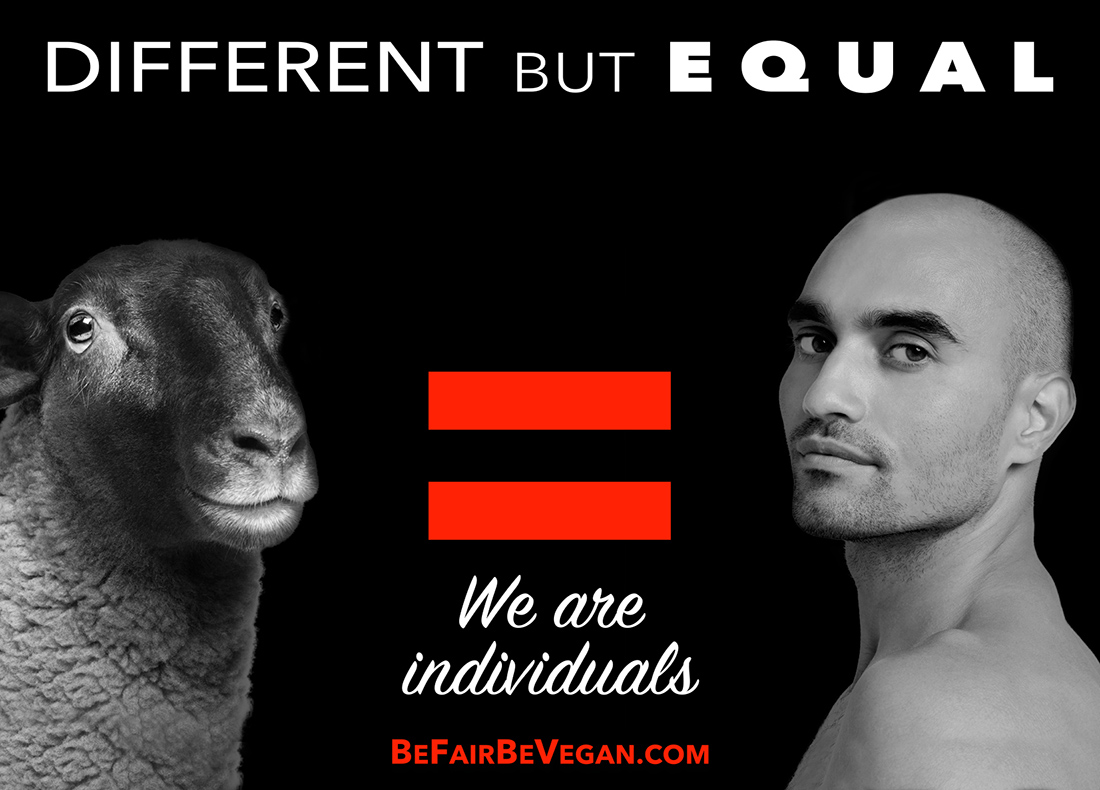 Animal Equality - Be Fair Be Vegan